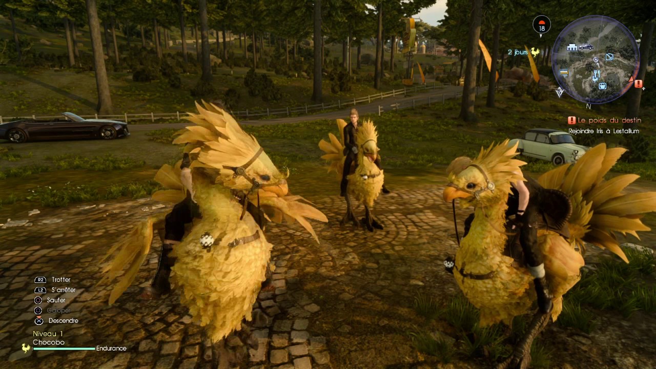 CHOCOBO DANCE ! FINAL FATASY XV - YouTube