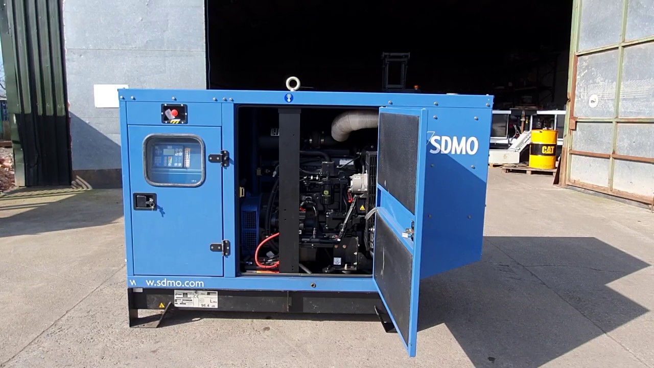 **Check this generator out!** SDMO JS80K 88 kVA John Deere Silent ...