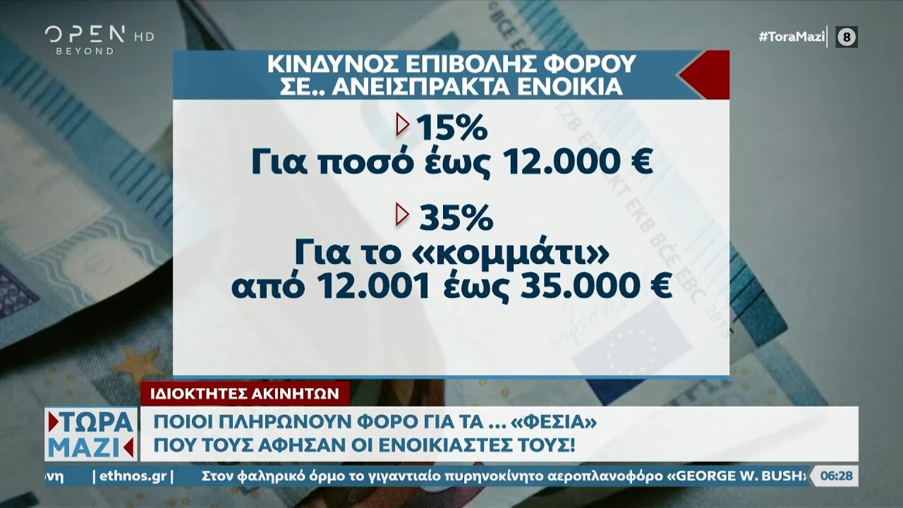 Ιδιοκτήτες ακινήτων: Ποιοι πληρώνουν φόρο για τα «φέσια» που τους ...