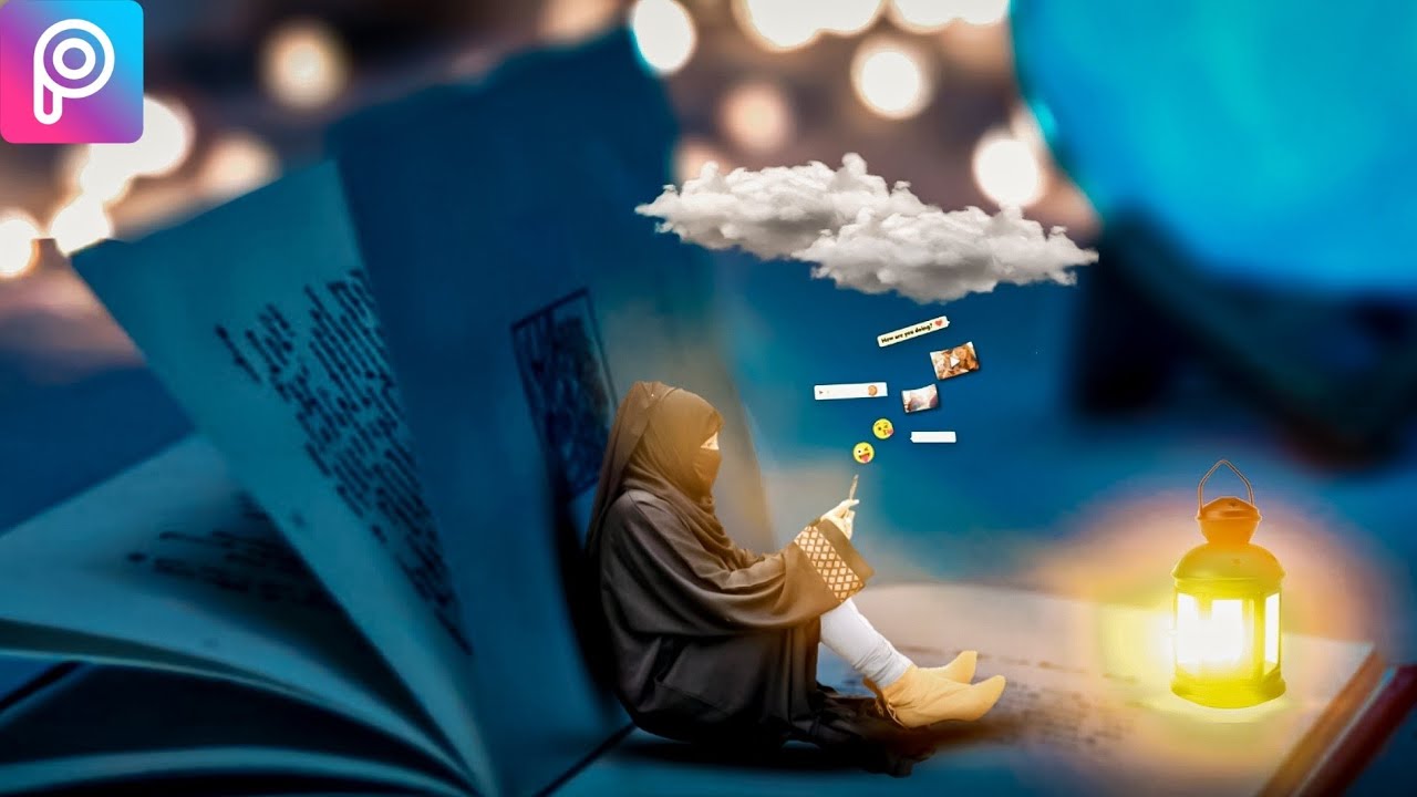 Book manipulation editing full tutorial in picsart| Picsart editing ...