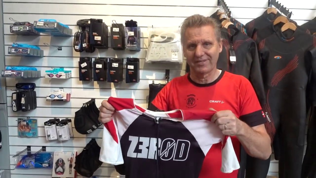 Z3r0d Triathlon TT Suit Armada - YouTube