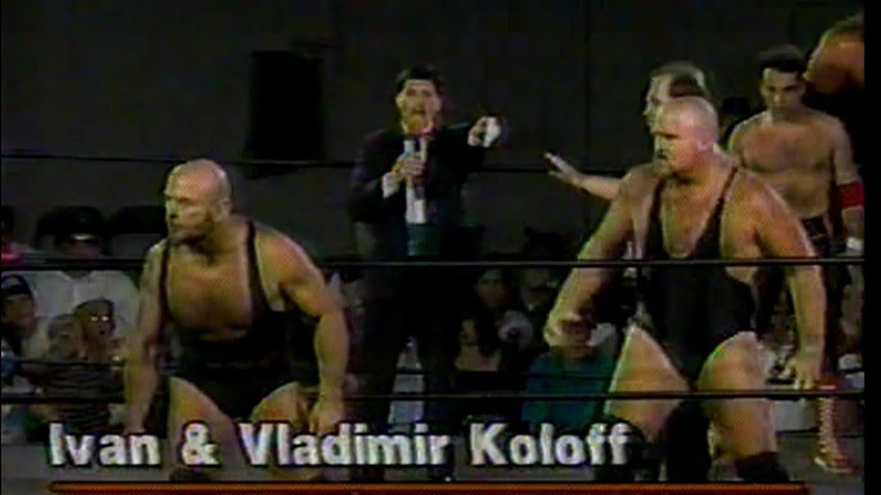 Ivan & Vladimir Koloff debut in ECW (1993) - YouTube
