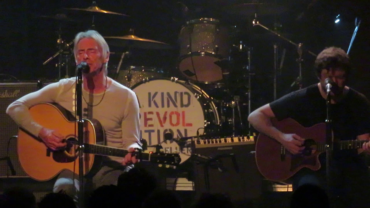 Encore, 'Acoustic', Paul Weller, Wild Wood, House of Blues, Chicago ...