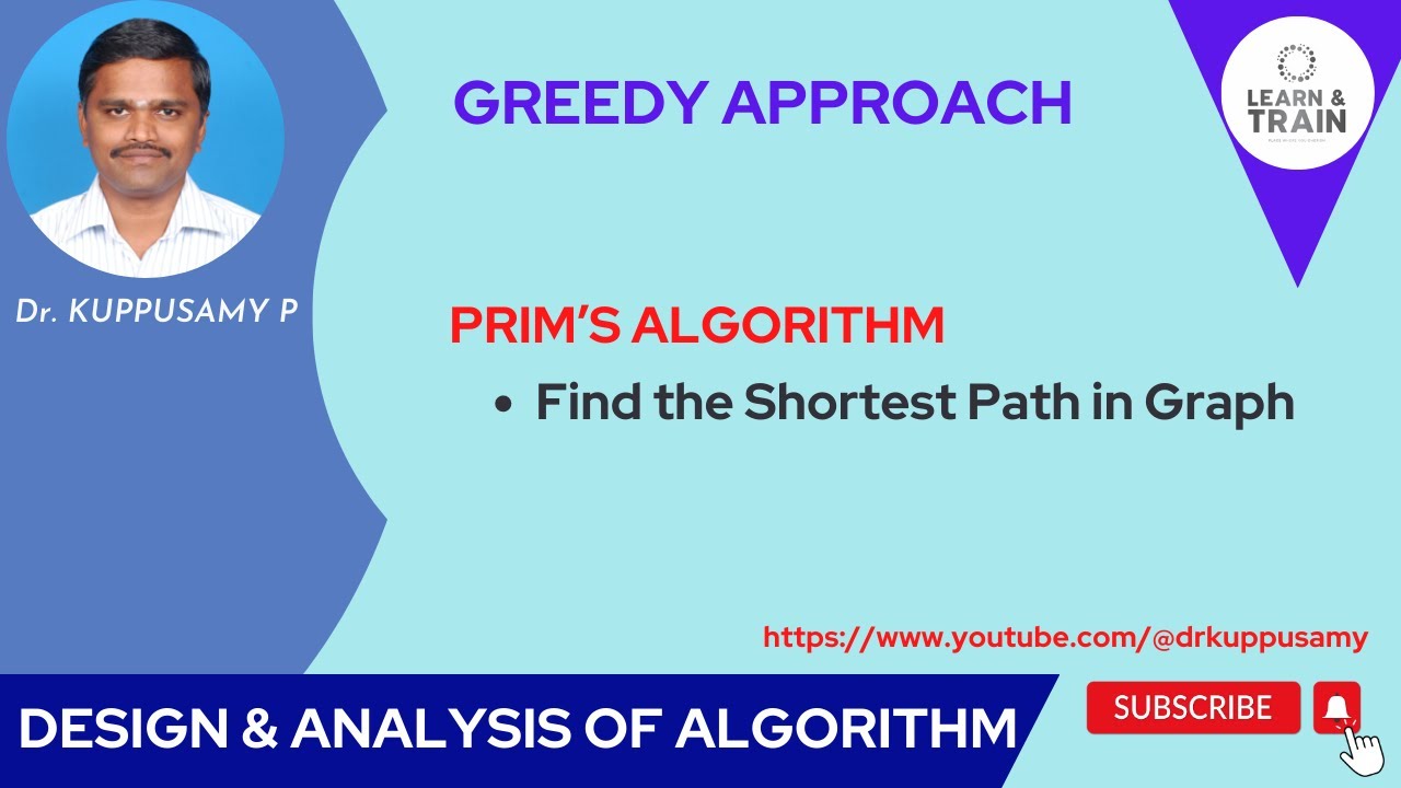 154 Prim's Algorithm Using Java Code - Build the Minimum Spanning Tree ...