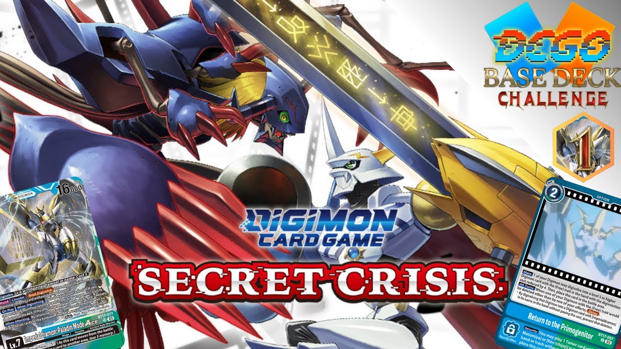 [DCGO] IMPERIALRAMÓN | BASE DECK CHALLENGE | DIGIMON CARD GAME ...