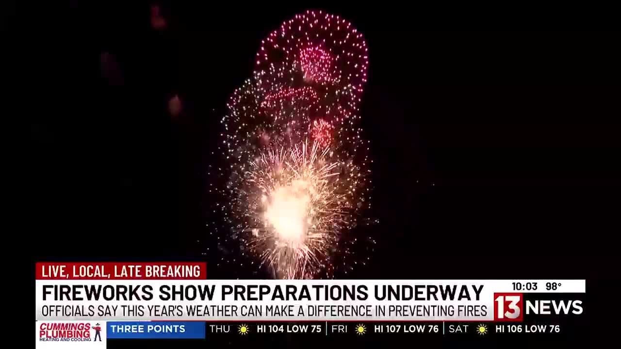 Keeping firework shows fire-free this Fourth of July - YouTube