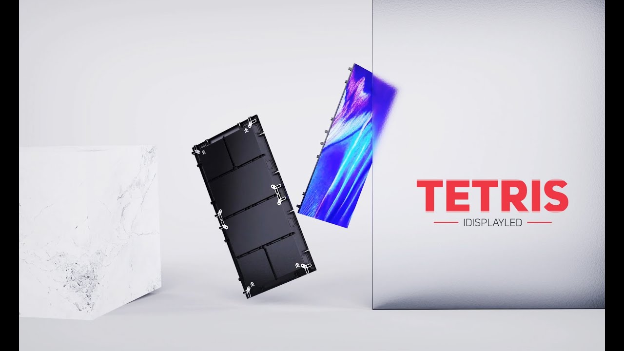 Tetris Series - Indoor LED Commercial Advertising Screen Board - YouTube