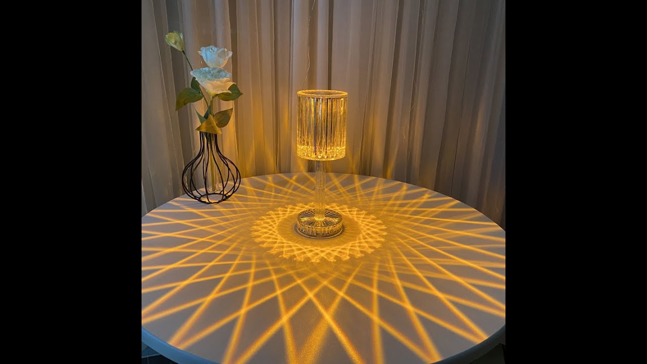Romantic Night Light | Crystal Diamond Light | Crystal Table Lamp ...