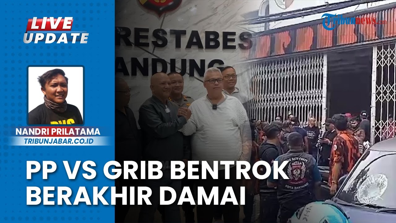 Bentrok antar Ormas di Bandung, GRIB Merusuh di Kantor Pemuda Pancasila ...