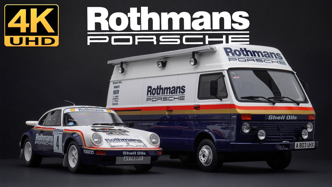 1984 Rothmans Porsche Team, 4K UHD - 1/18 OttOmobile - YouTube