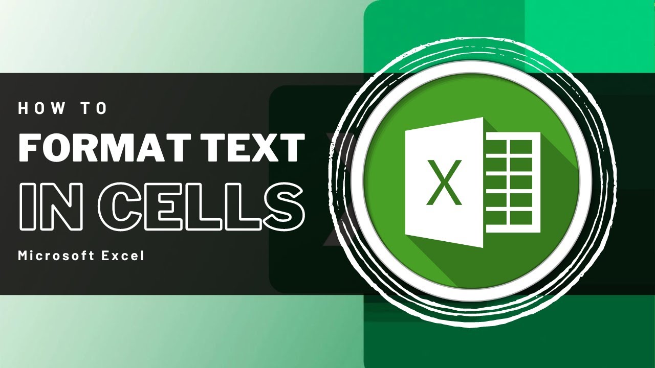 How To Format Text in Cells in Microsoft Excel - MS Excel Tutorial ...