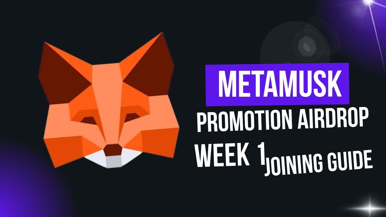Metamusk promotion airdrop week 1 joining guide 💸 - YouTube