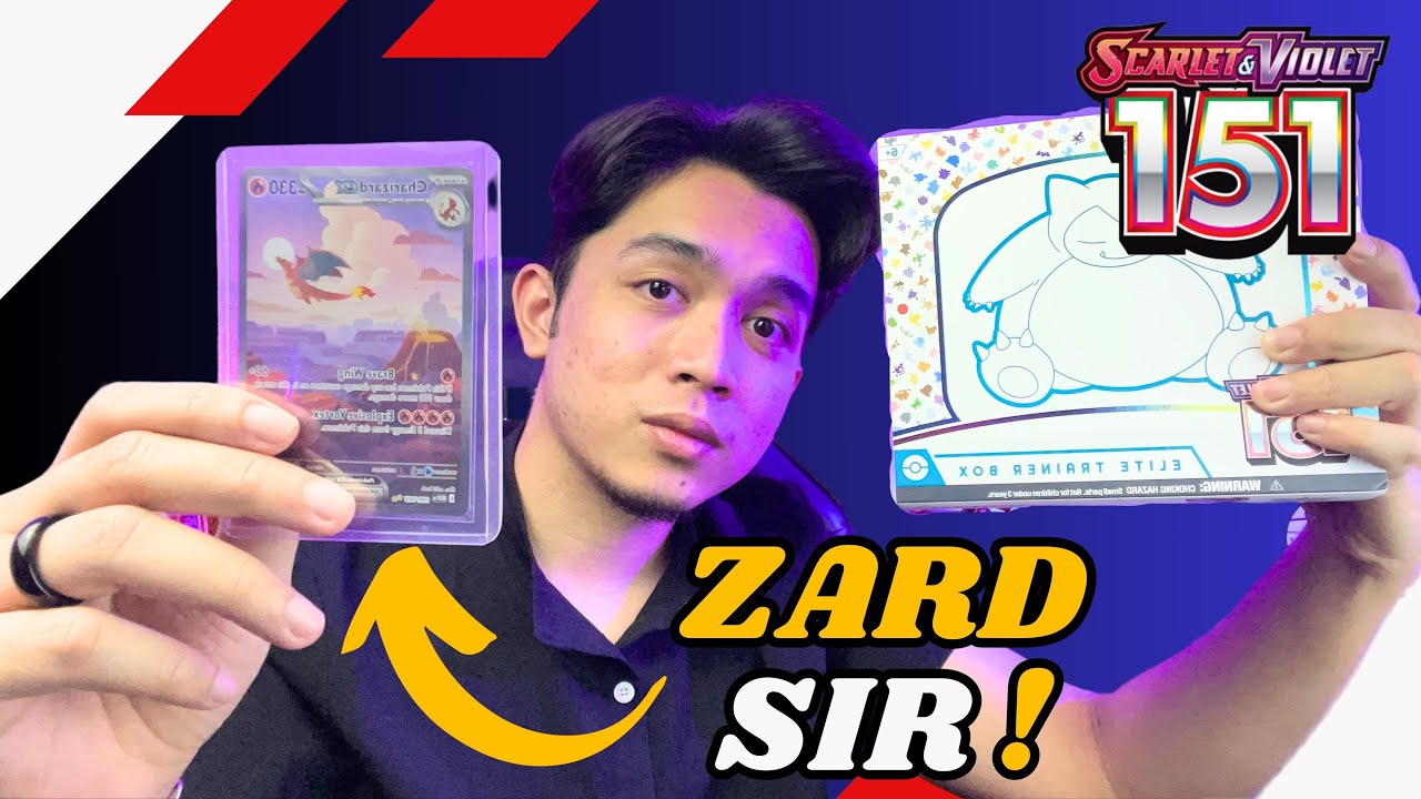 Pokemon 151 ETB Unboxing and Review ! I got Charizard SIR ! Pokemon TCG ...