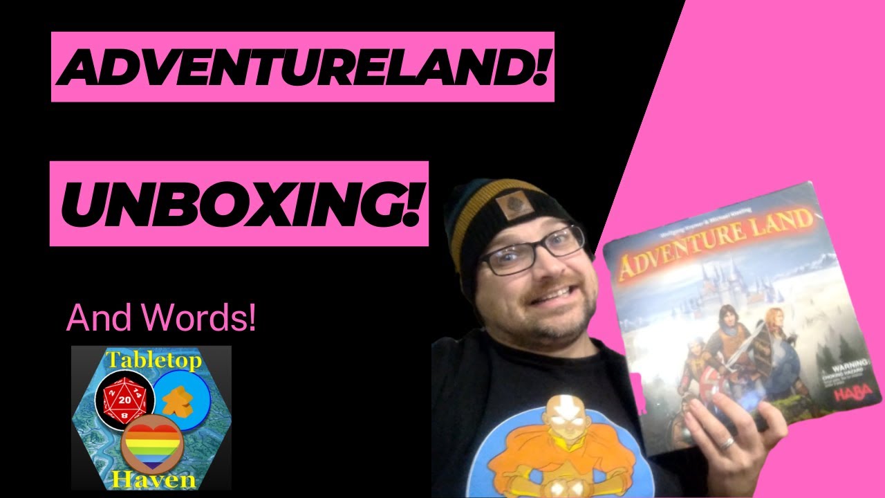 Adventureland Unboxing and Words! Holy Grid Batman! - YouTube
