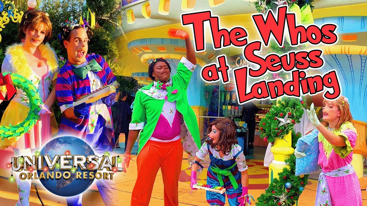 The Whos of Whoville Take Over Seuss Landing for the Holidays at ...