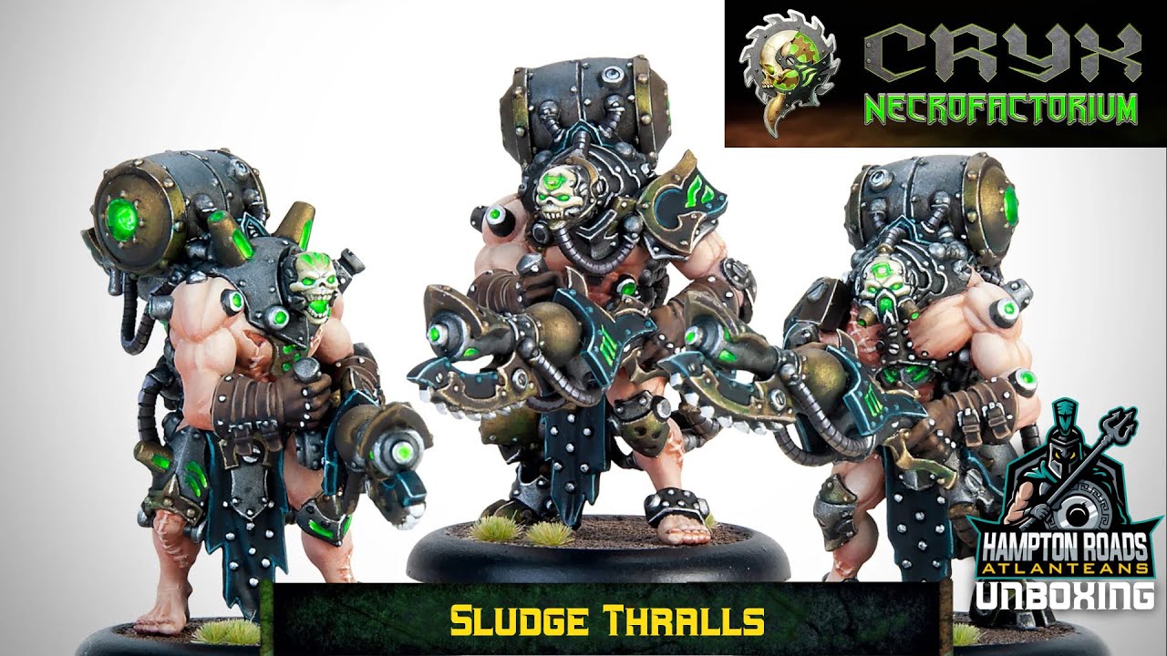 The Hampton Roads Atlanteans Unboxing - Cryx Necrofactorum Sludge ...