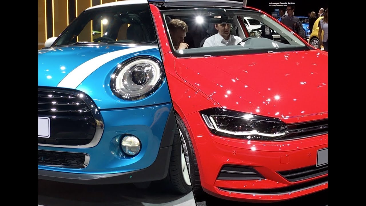 2018 Volkswagen Polo vs. 2017 Mini Cooper - YouTube