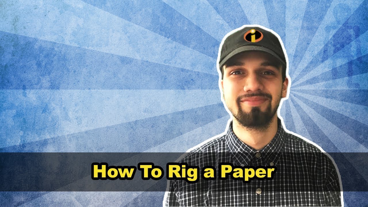 Maya Rigging: How To Rig a Paper - YouTube