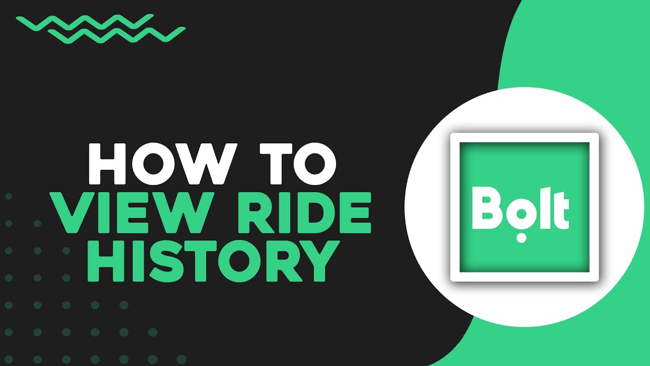 How To View Ride History On Bolt App (Quick Tutorial) - YouTube