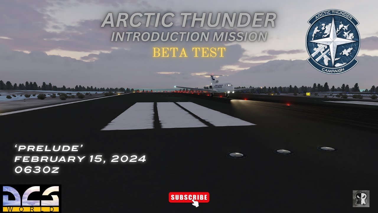 DCS F-16C Viper: Arctic Thunder Campaign Introduction - YouTube