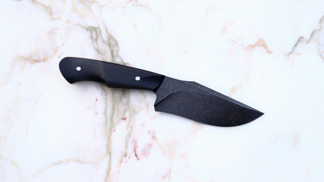 Making a camp knife (with some tips and tricks!) - YouTube