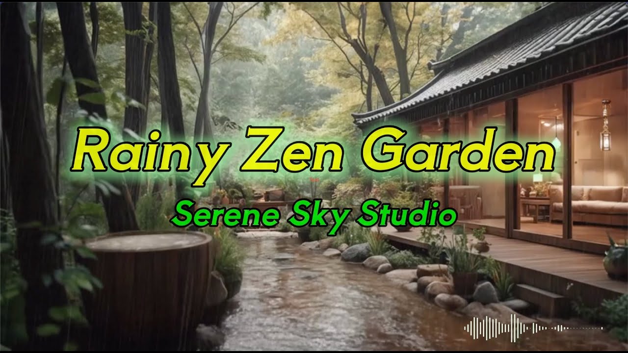 Rainy Zen Garden | Peaceful Rain & Soft Piano Music for Relaxation ...