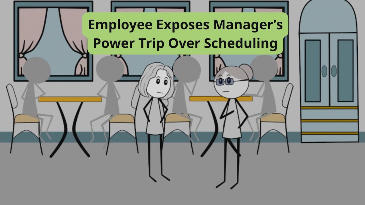 Employee Exposes Manager’s Power Trip Over Scheduling - YouTube