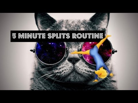 Splits in 5 Minutes ( Gymnastics Routine)