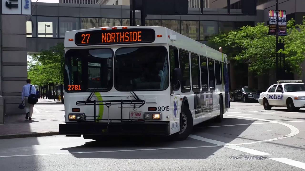 Cincinnati Metro 2009 New Flyer D40LF - 9000-9031 - YouTube