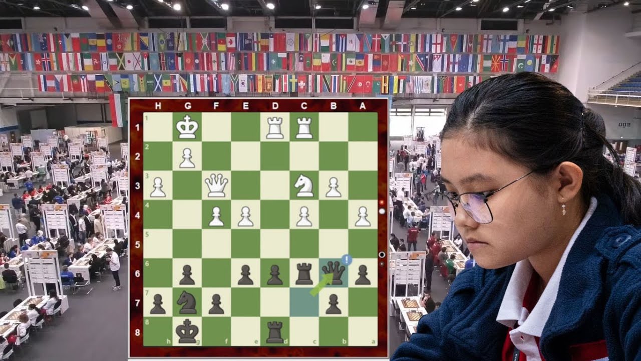 Hanya Clementia Adeline yang menyumbang poin pada Babak 9 Olimpiade ...