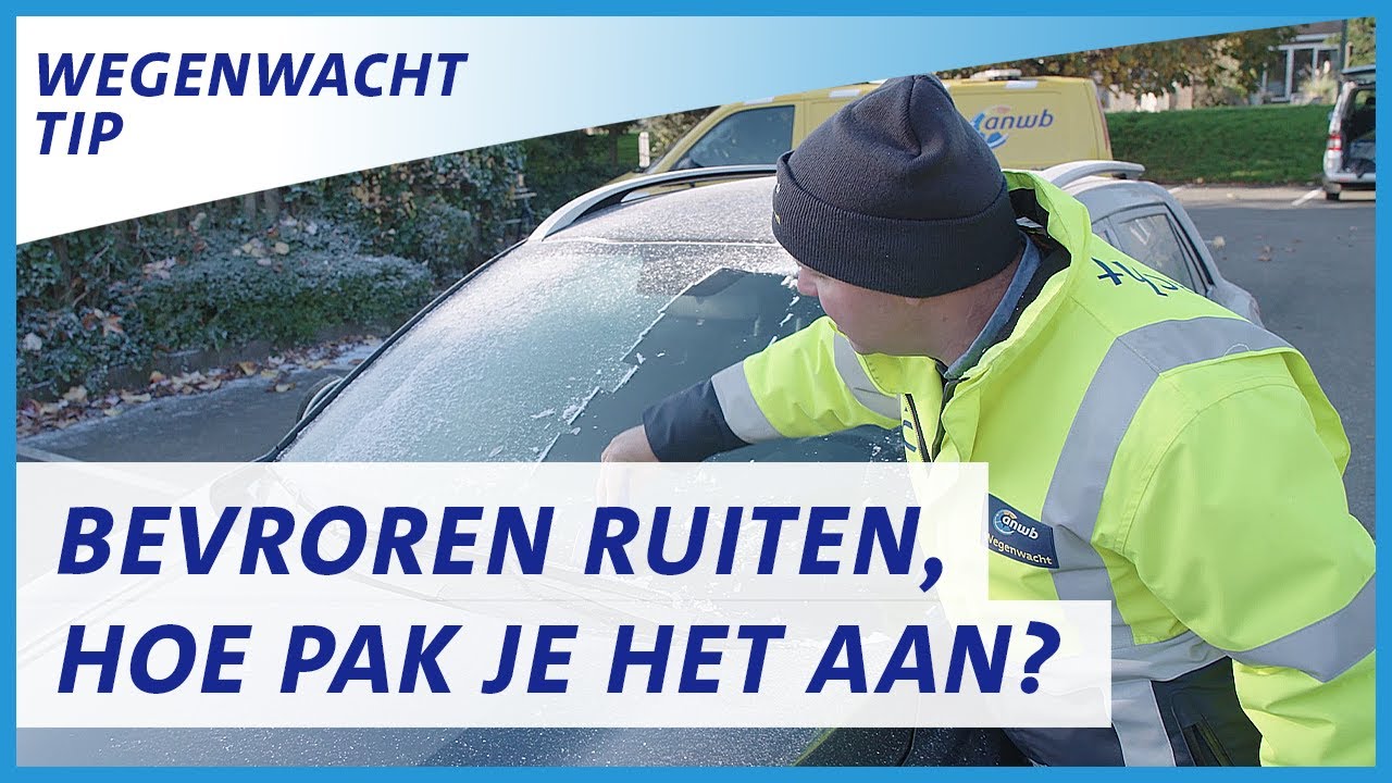 Hoe ontdooi je een autoruit? ️🥶🥌| ANWB Wegenwachttips - YouTube