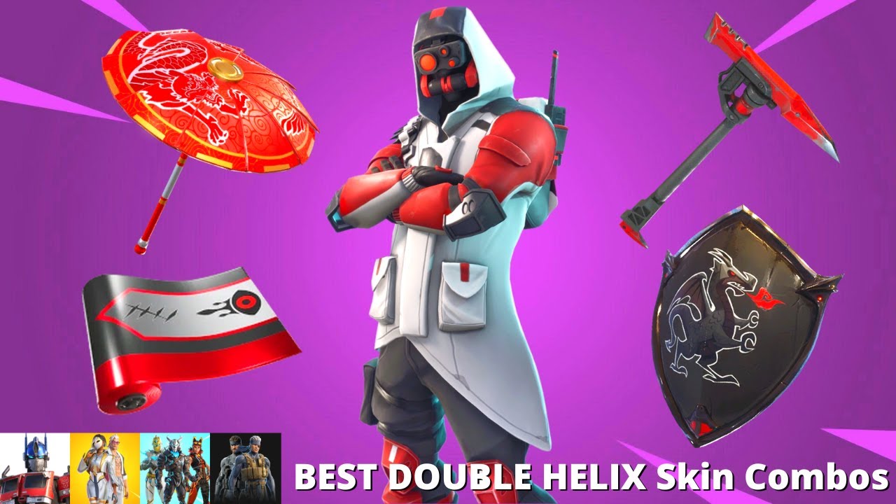 Best DOUBLE HELIX Skin Combos For CHAPTER 5 - YouTube