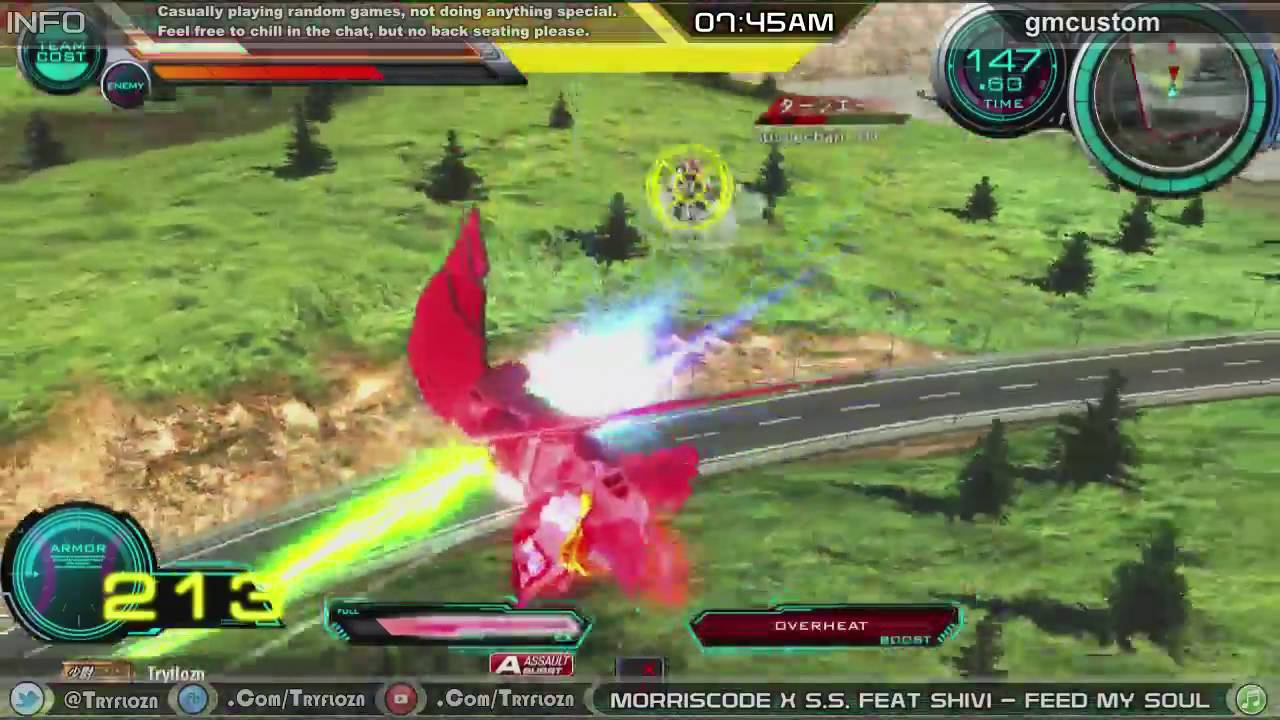 『Gundam: Extreme Vs. Full Boost』【PS3】- Epyon's Heat Rod Vs Turn A's ...