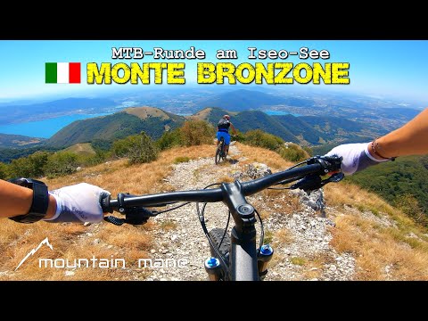 Monte Bronzone - MTB Tour am Iseo-See - YouTube