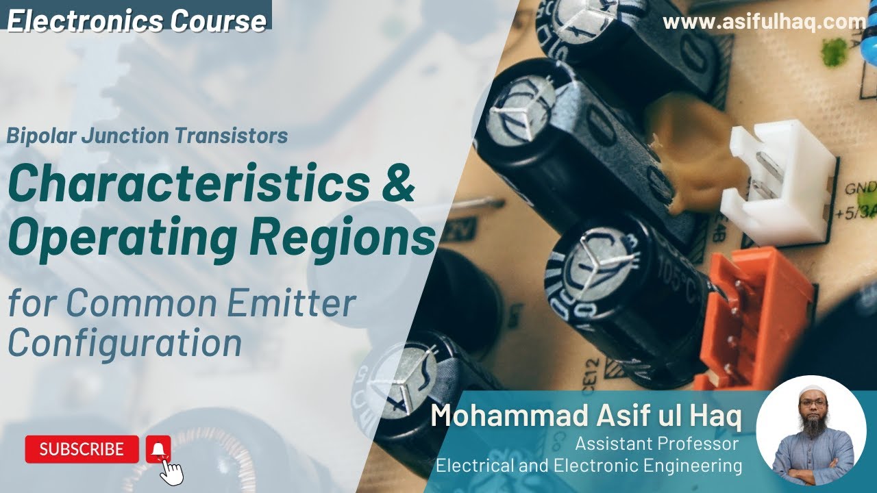 Characteristics and Operating Regions of Common Emitter Connection ...