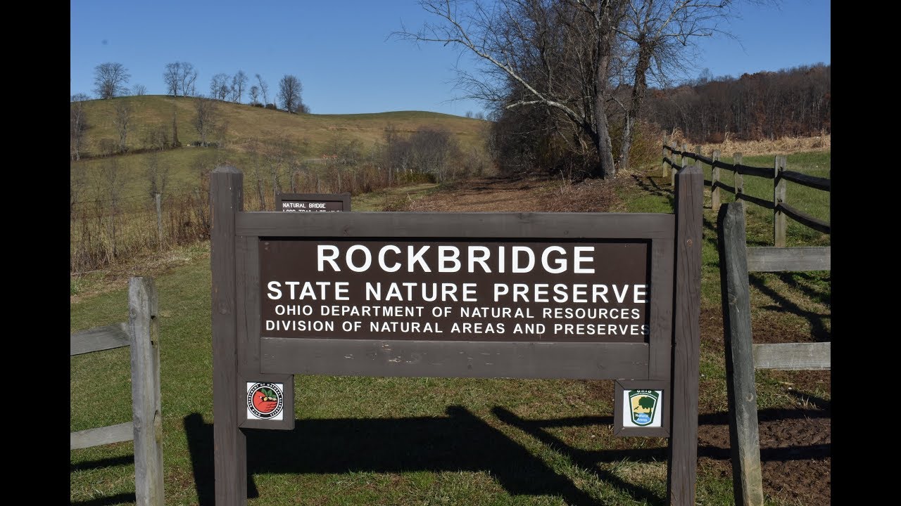 Rockbridge State Nature Preserve in the Hocking Hills - YouTube