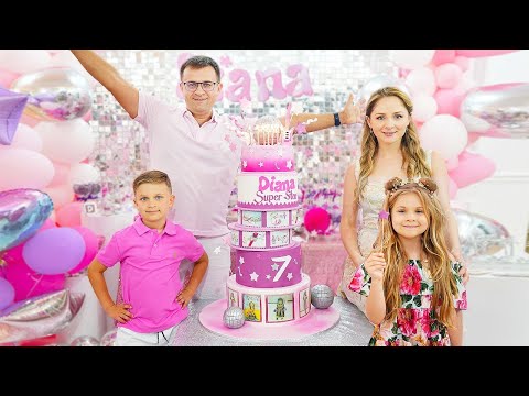 Dianas 7. Geburtstagsparty! Alles Gute zum Geburtstag Diana!