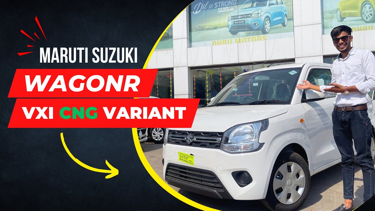 Maruti Wagon R Vxi CNG 2023 New Wagon R CNG BS6 Phase 2 Latest Features ...