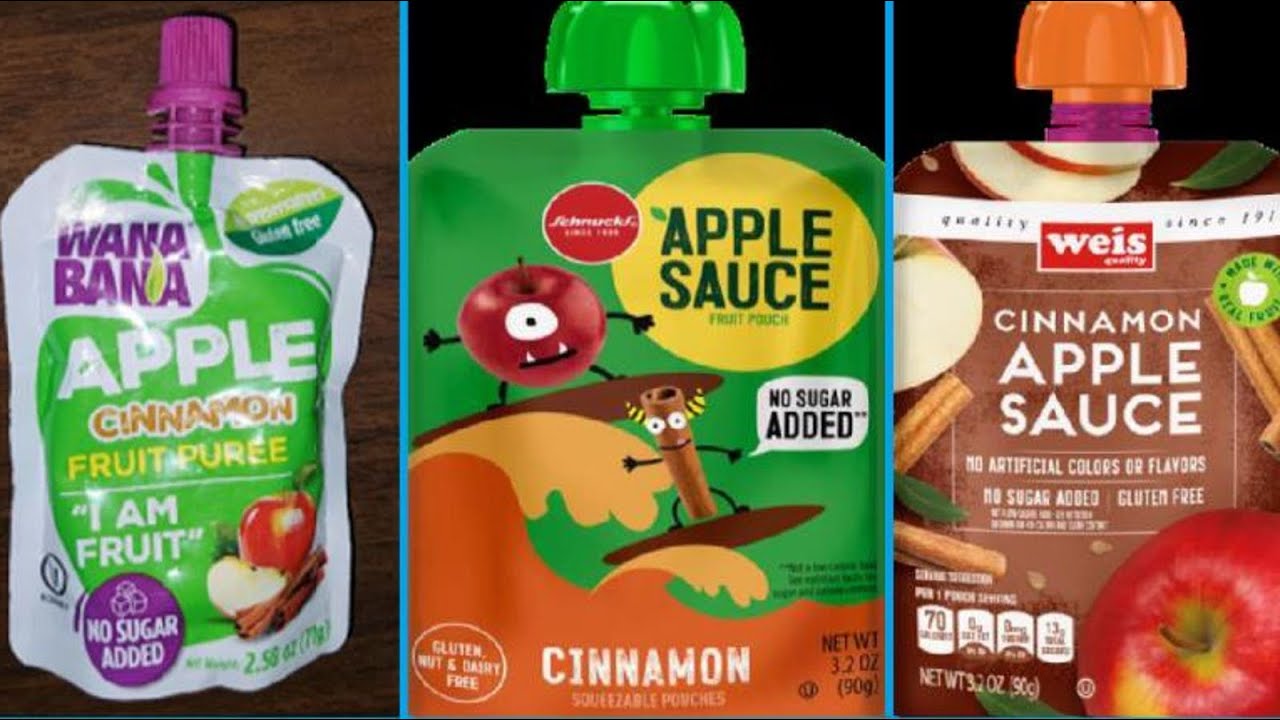 3 Kids' Applesauce Brands Recall Products After Reports Of Lead-Related ...