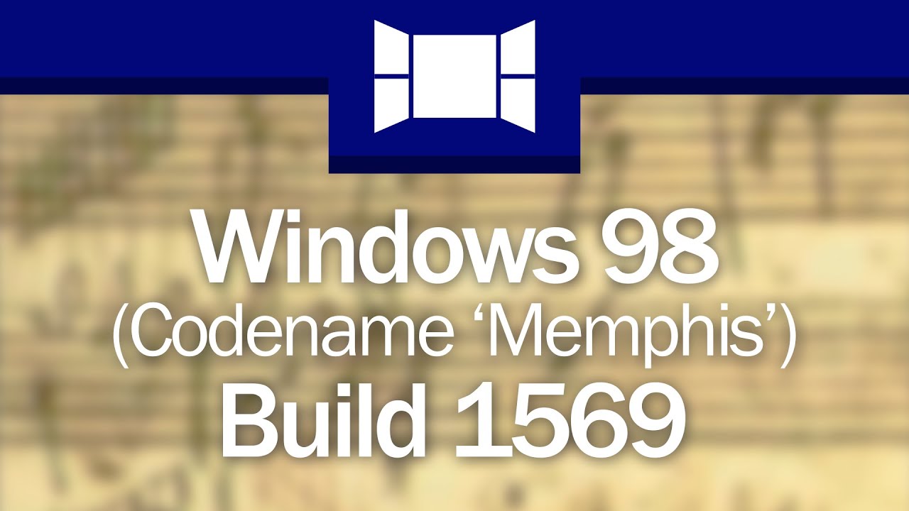 Windows 98 Build 1569: “Outlook Express Or Bust” - YouTube