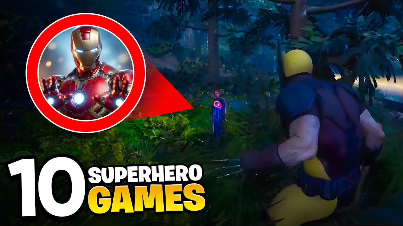 TOP 10 Upcoming Superhero Games YOU NEED TO SEE - YouTube
