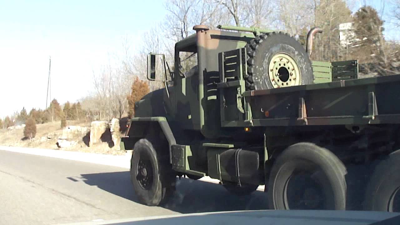 My new military m923 truck 5 - YouTube
