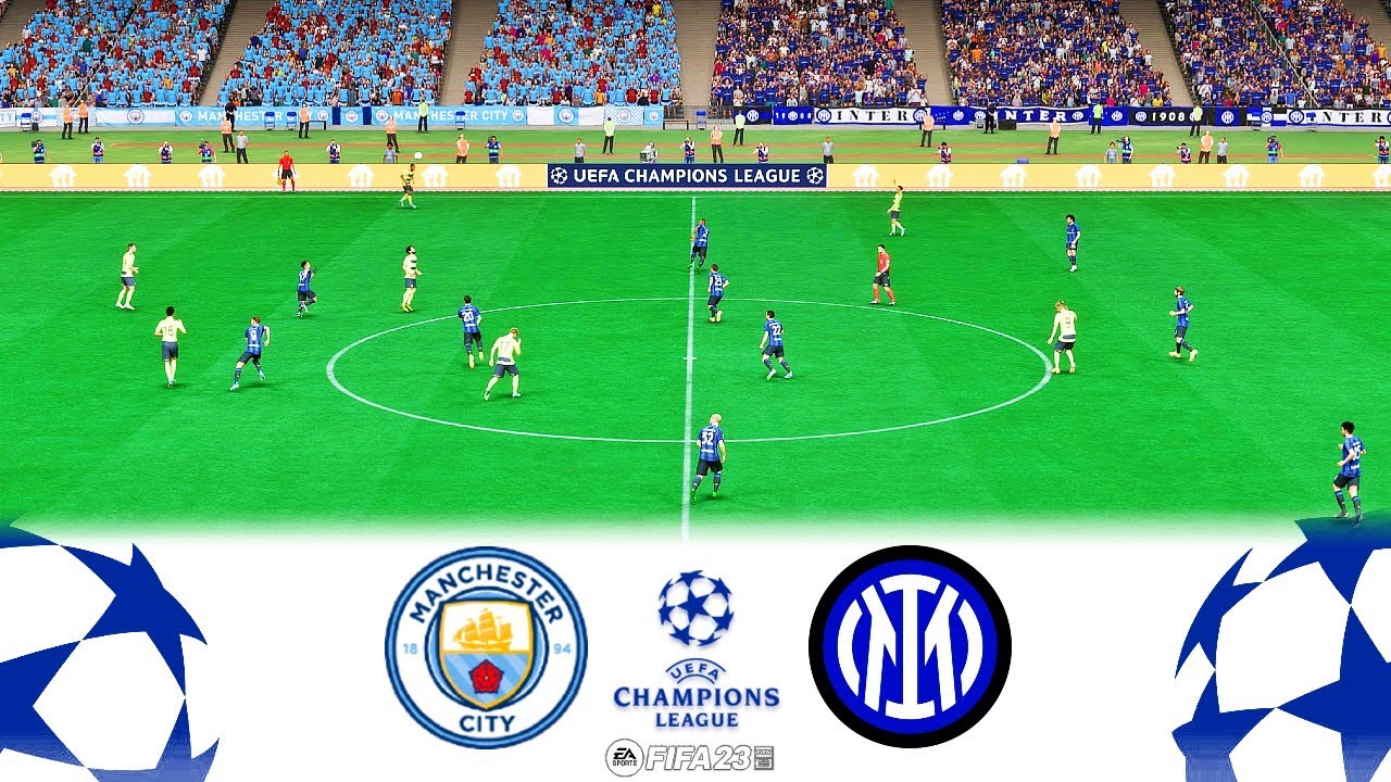 FIFA 23 Manchester City vs Inter Milan Champions League Final 2023 ...