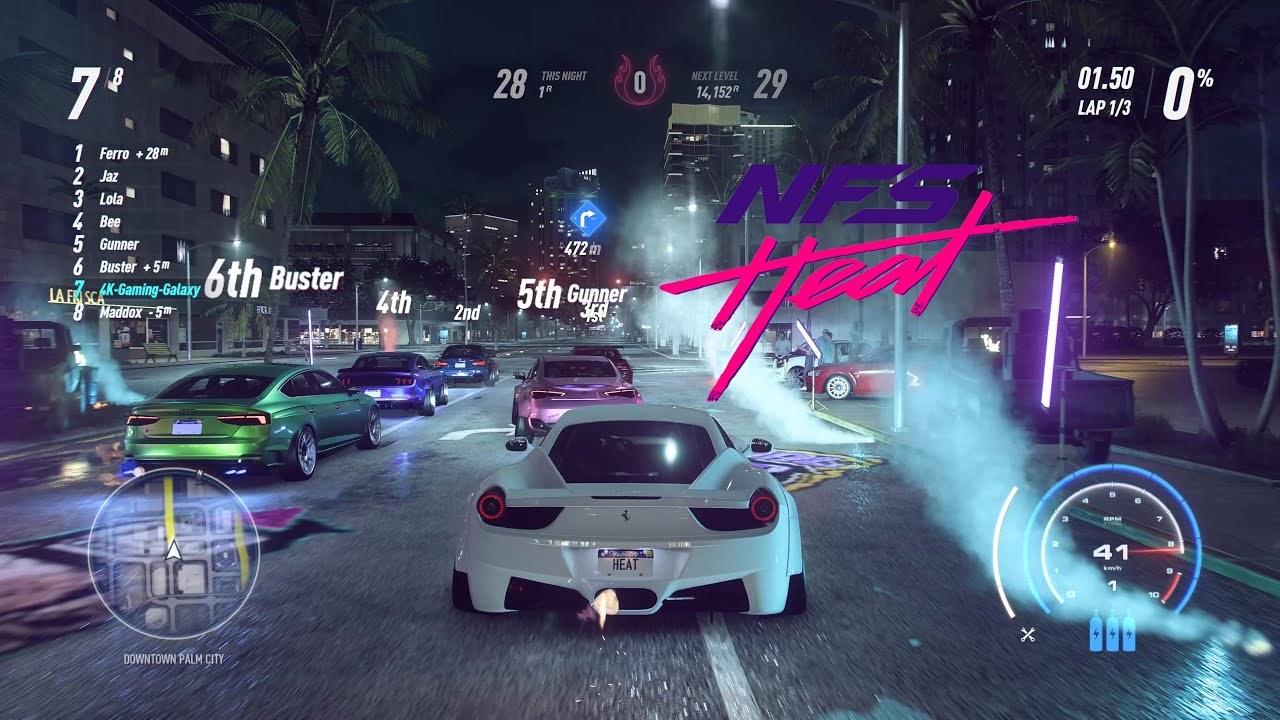 NFS Heat Street Racing PC UHD 4K HDR @60FPS - YouTube