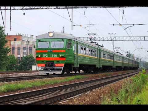 Уходящая эпоха. Электропоезда ЭР2. Russian electric train ER2. - YouTube