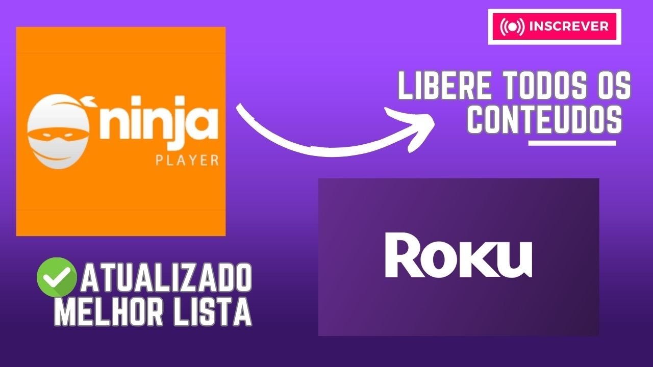🛑Ninja Player na Roku TV - Como Instalar, e Adicionar Lista🛑 2025 - YouTube