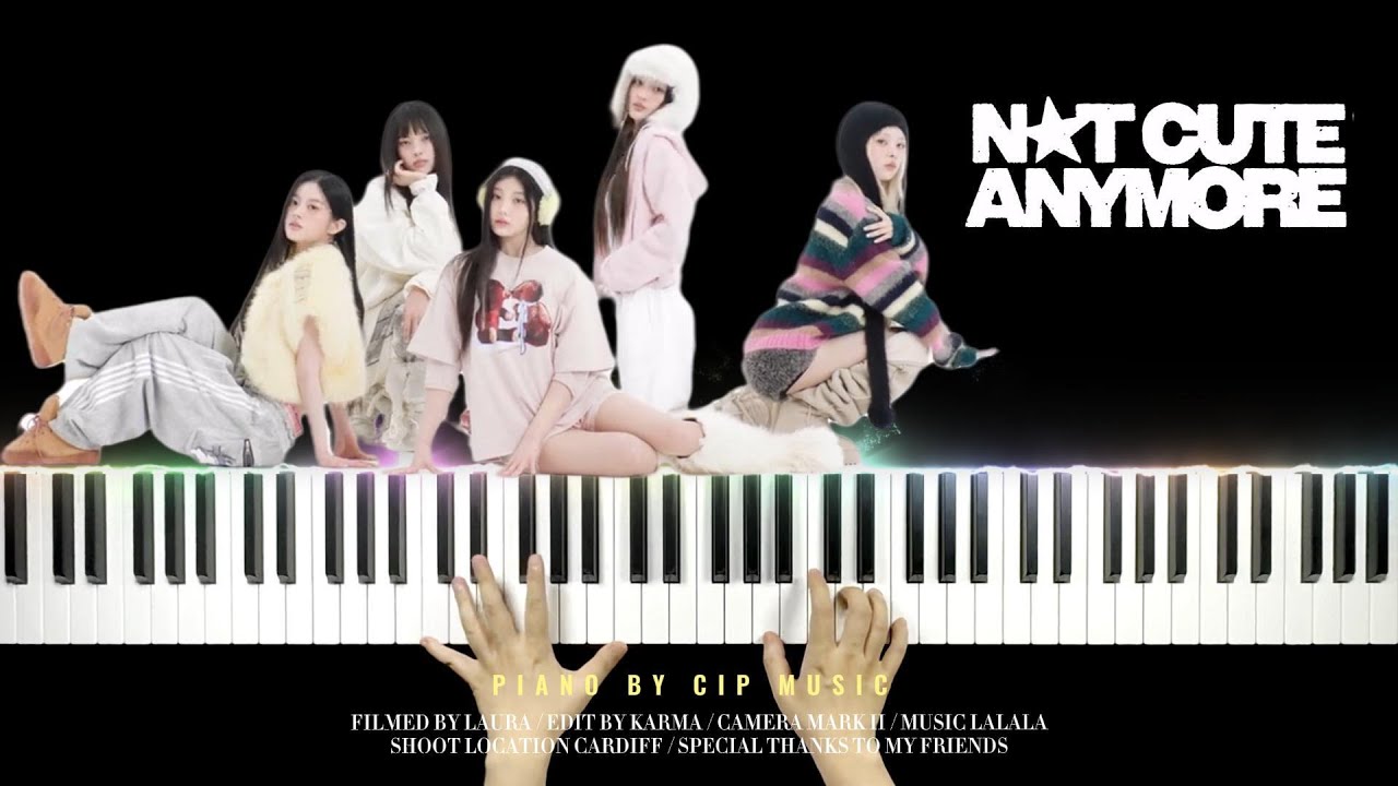 ILLIT(아일릿) - 'NOT CUTE ANYMORE' Piano Cover | Piano by CIP Music - YouTube