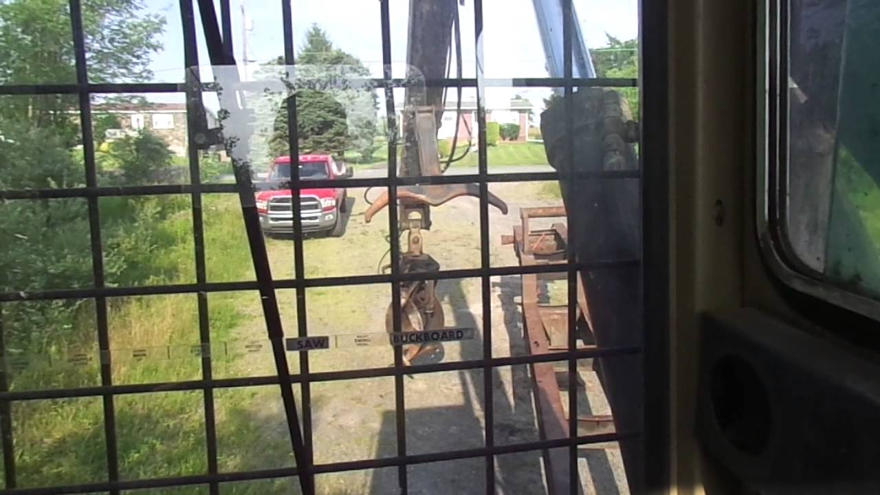 Prentice 410C Log Loader - YouTube