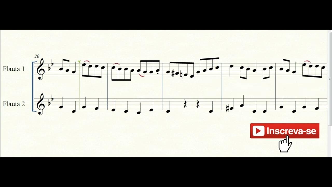 GAVOTTE - Dueto de Flautas Doce - YouTube