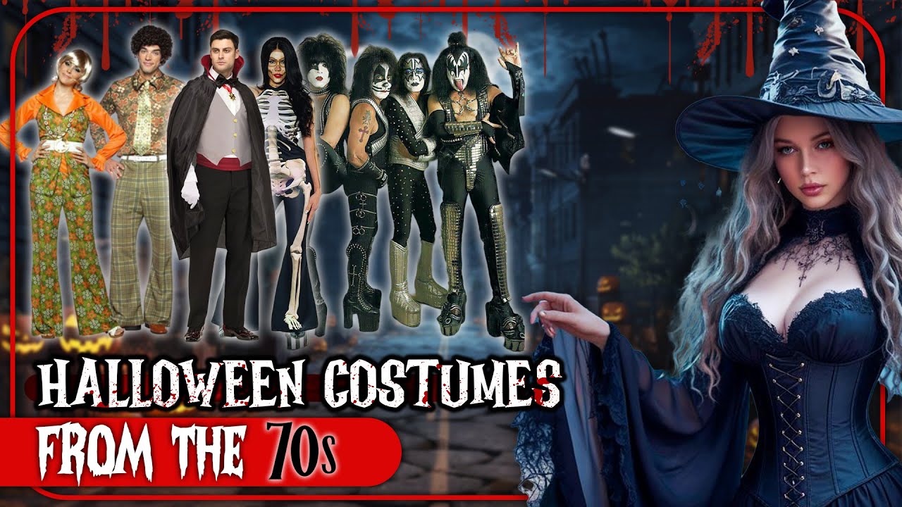 Halloween Costumes of the 1970s: A Groovy Trip Down Memory Lane! - YouTube